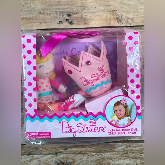Tickle & Main | Toys | Tickle Main Big Sister Gift Set 26 Book Doll ...
